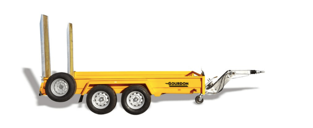 Remorques pour mini pelles et engins de chantier - Axxel