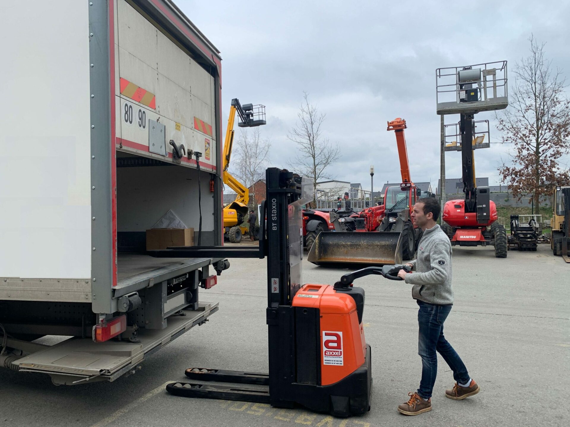 Gerbeur électrique TOYOTA SWE120L - Axxel